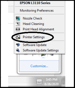 POWER INK FLUSHING EPSON L-SERIES - Hidayatullah Semarang